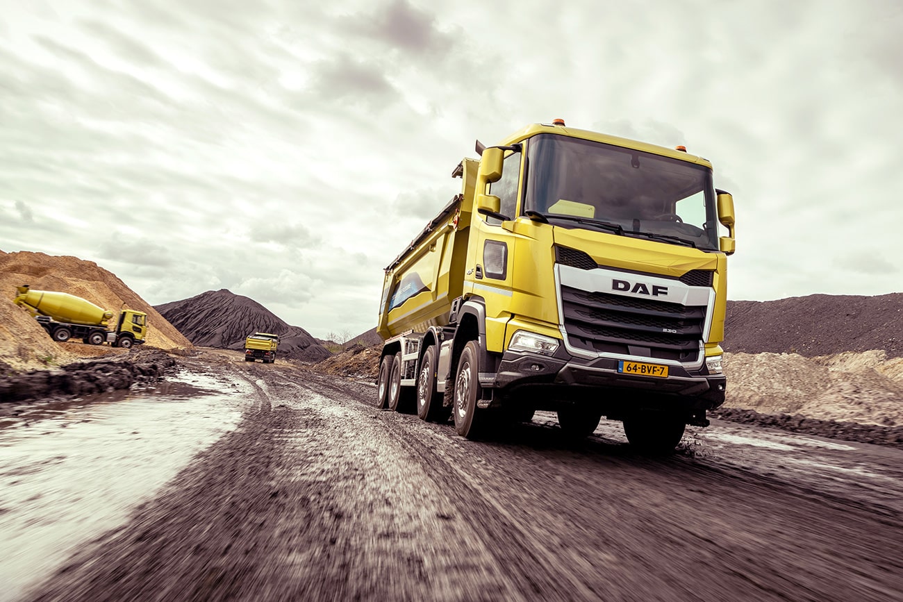 Nieuwe generatie DAF bouwtrucks beproefd