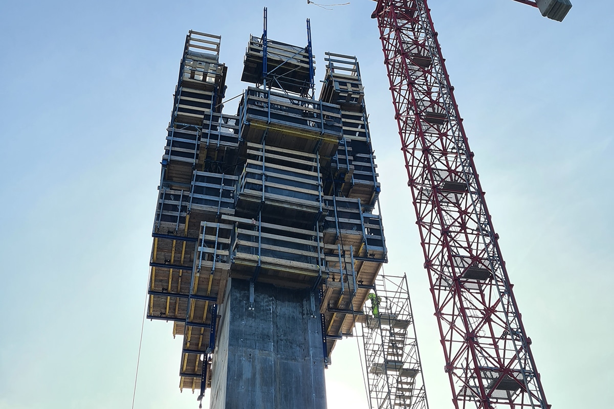 Doka is supporting the construction of Denmark's third-longest bridge